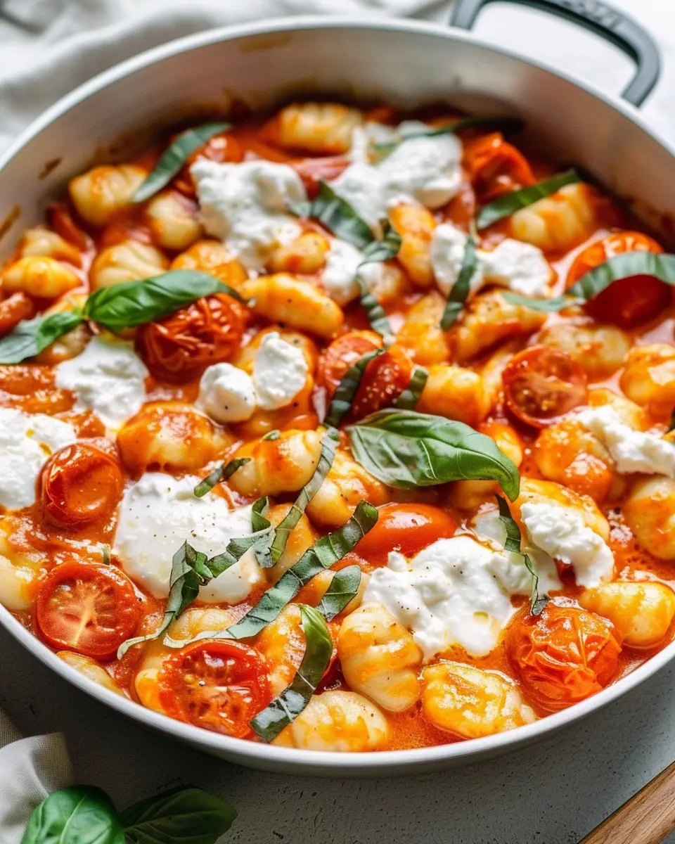 Creamy Tomato Gnocchi