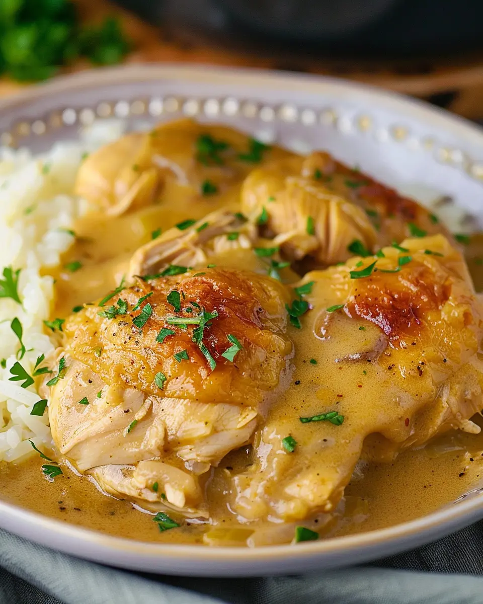 Crock Pot Chicken And Gravy