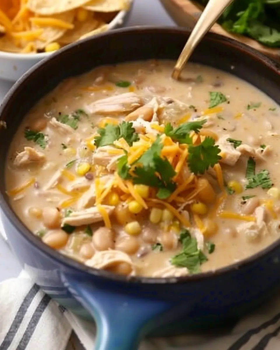 The BEST White Chicken Chili recipe